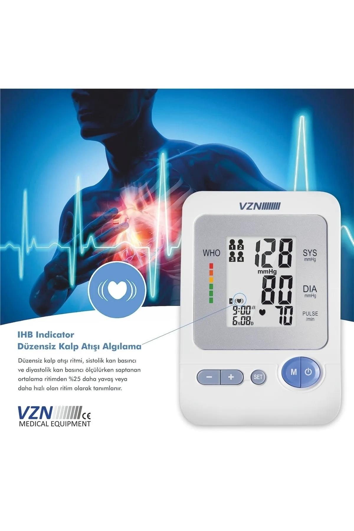 VZN Koldan Konuşan Tansiyon Aleti Dbp-1334 - Anka Medikal